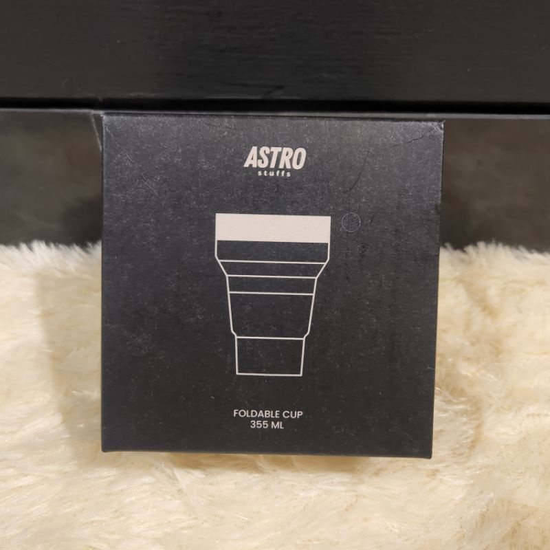 Astro STUFF FOLDABLE CUP BLACK (BRIGHT VACHIRAWIT BRIGHTWIN) | Shopee ...