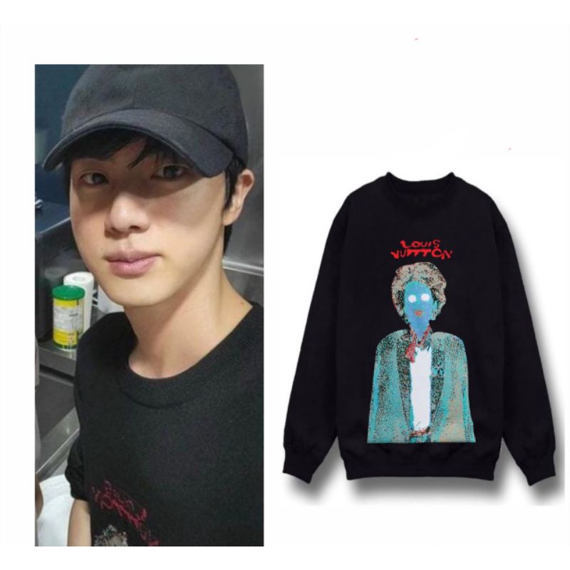 Bts JIN LISUSHIN Sweater | Shopee Singapore