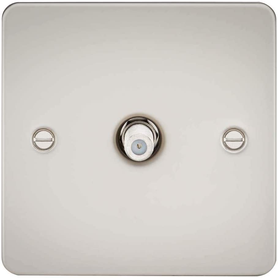 Knightsbridge FP1TOGBC FPAV1TOGBC Flat Plate 10A 1G 2 Way Toggle Switch ...