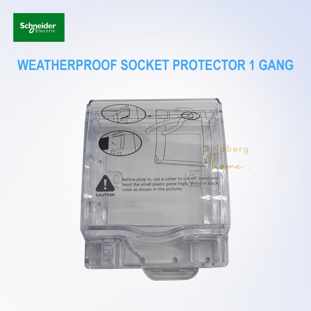 [SG seller] Schneider electric Weatherproof In Socket Cover | 1 Gang 2 ...