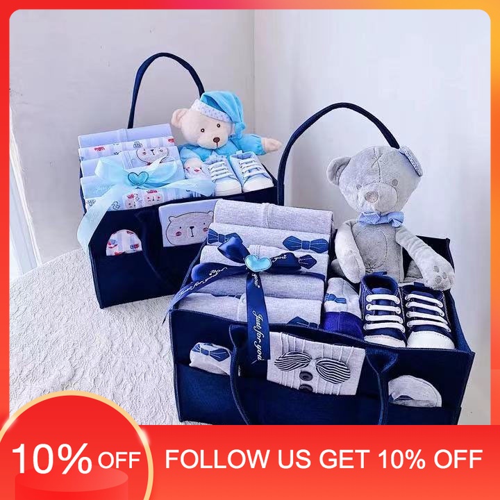 NEWBORN BABY HAMPER GIFT SET/12 PCS BOYS GIRLS DIAPER BAG ALL IN ONE ...