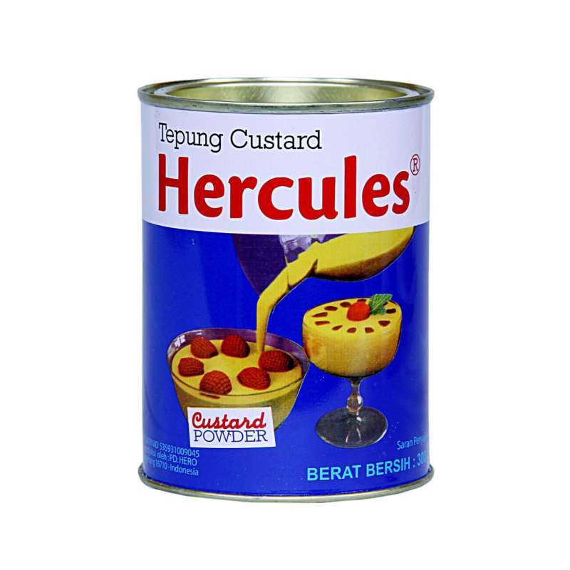 Hercules Flour Custard Powder Vla Instant Custard Powder 300g | Shopee ...