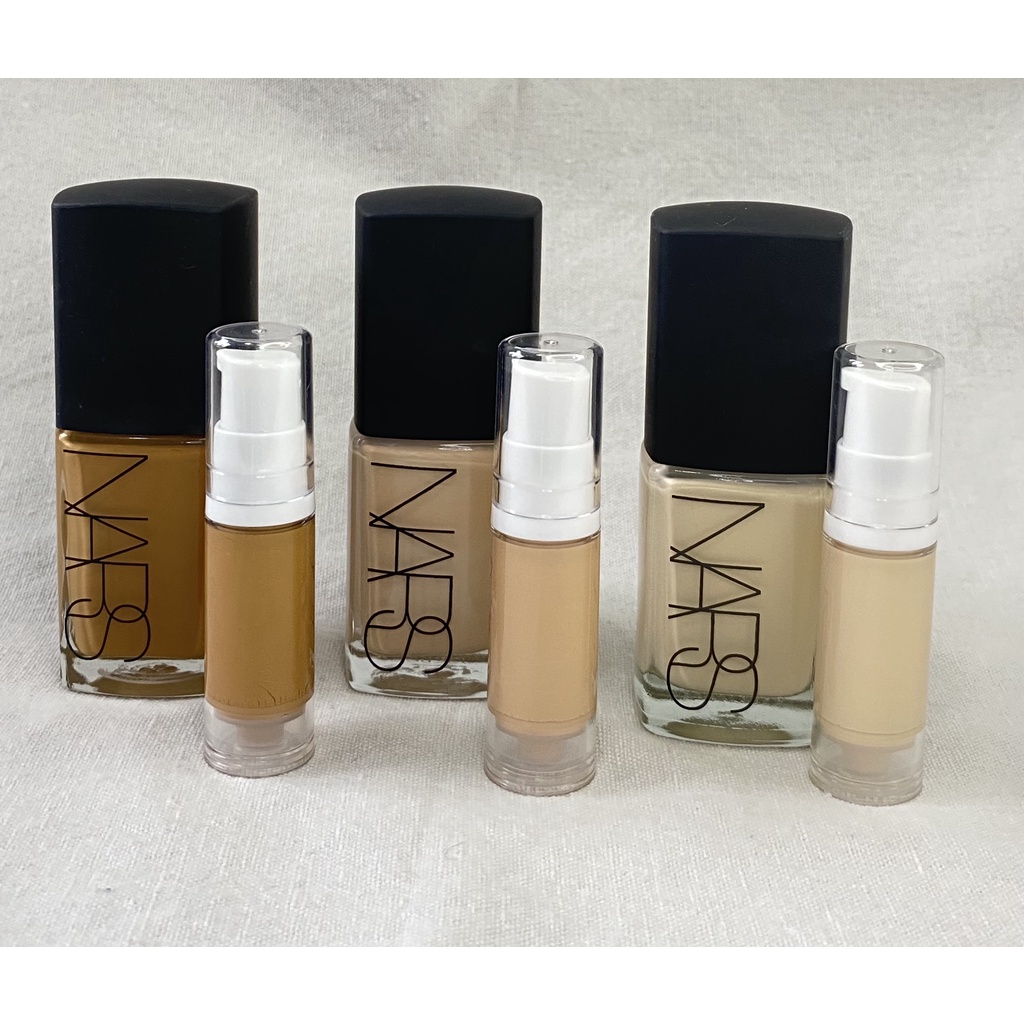 Nars Sheer Glow Foundation Authentic Trial Pack ( 5ml ) 分装NARS Sheer ...