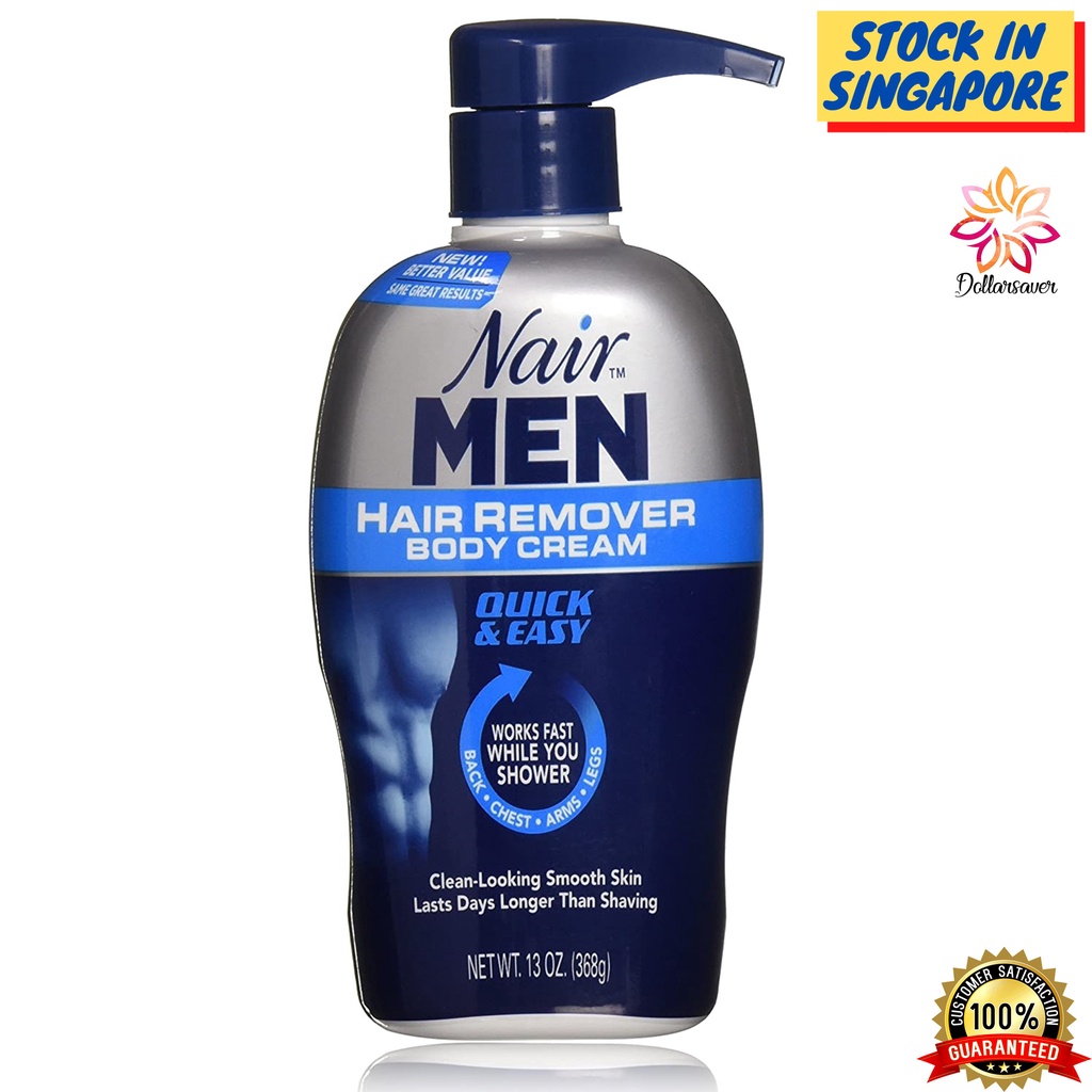 Nair Hair Remover for Men Hair Remover Body Cream 13 Oz | Shopee Singapore