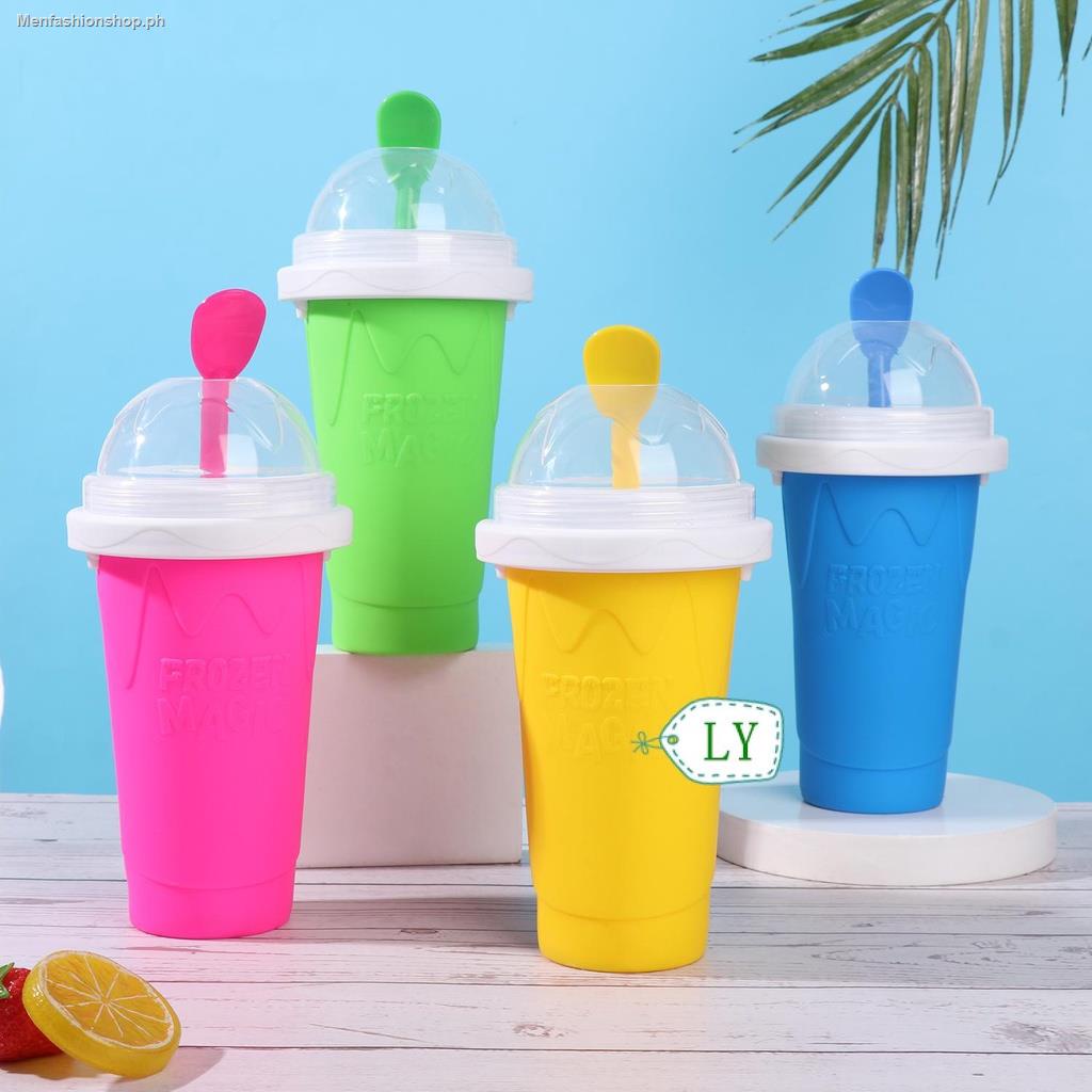 LY 1Pcs Travel Slushy Cup Kid Smoothie Maker Slushie Maker Cup Portable ...