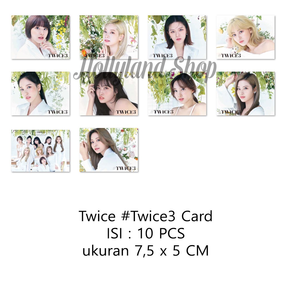 Photocard Twice - 1 Nayeon Sana Mina Momo Tzuyu Chaeyoung Jeongyeon ...