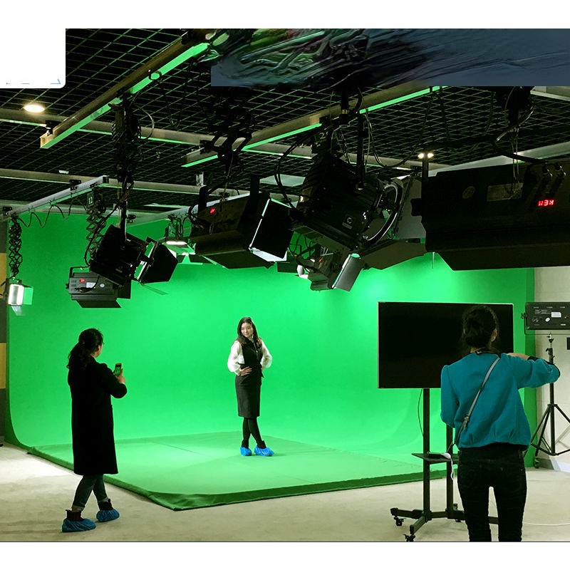 Super Large Green Screen Professional Studio Green Screen Image-Matting ...