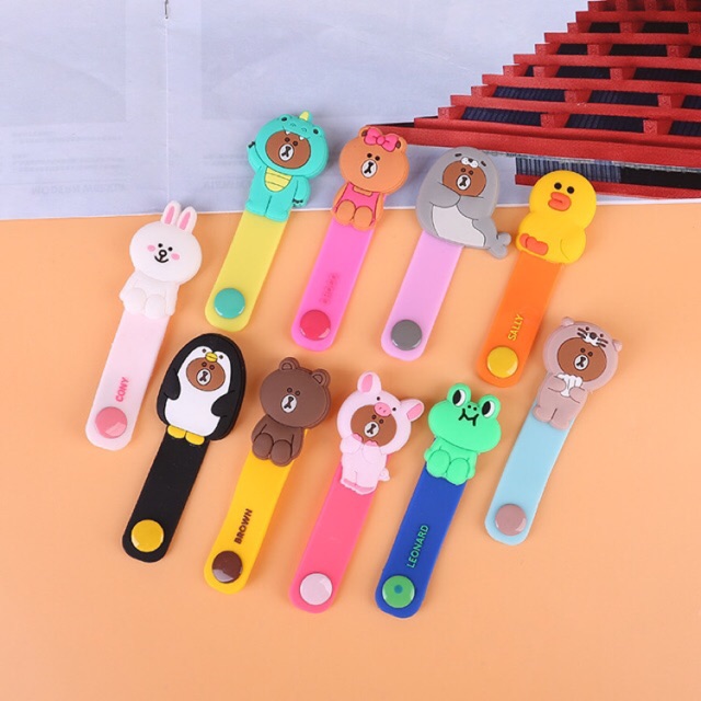 Headphone clip, cute cartoon charging cord | Shopee Singapore