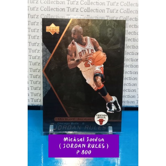 michael jordan rules card | Shopee Singapore