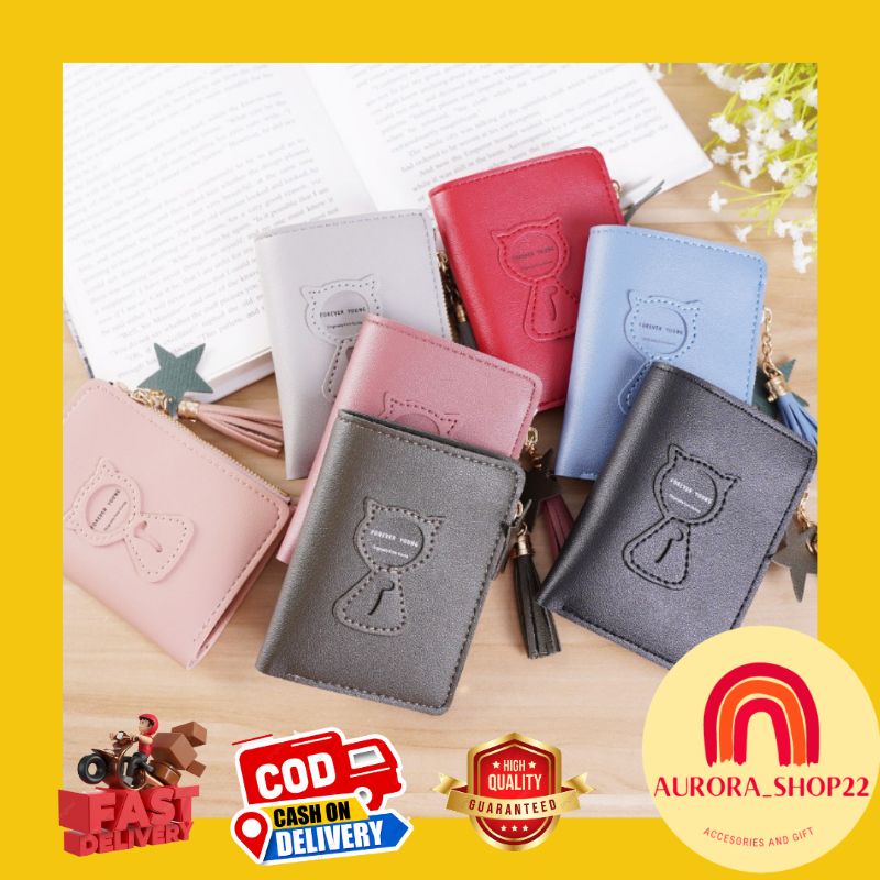 MINI FOLDING WALLET WOMEN'S WALLET CUTE CUTE KELLY BELLY DOVE WALLET ...