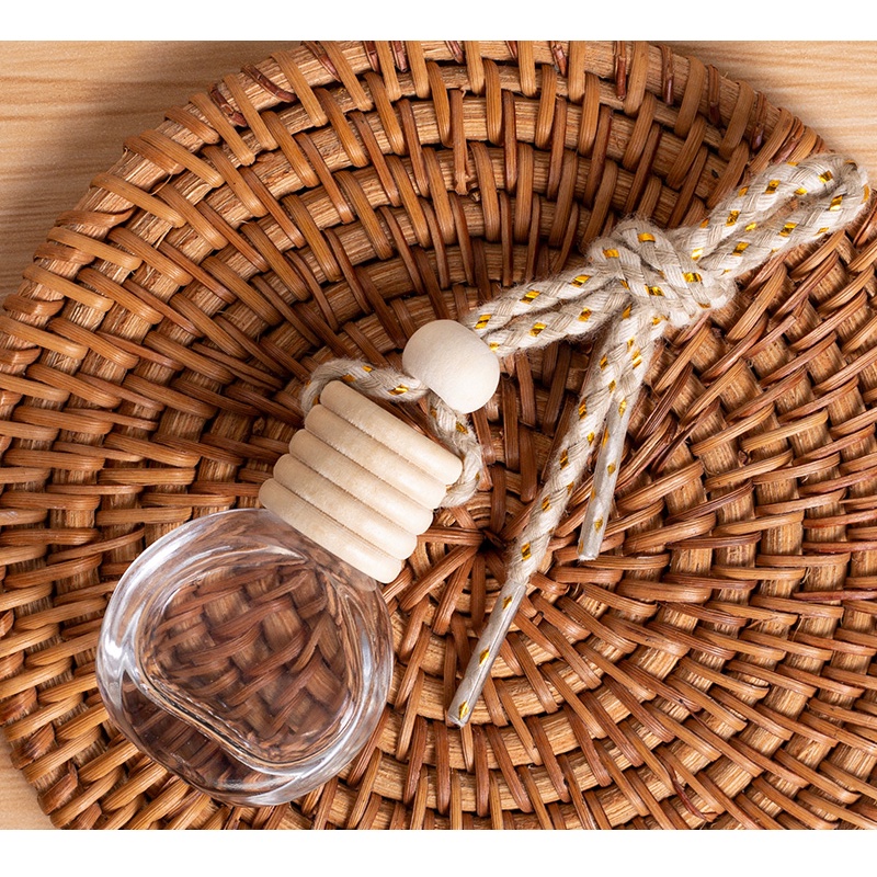 NEW!! CAR PERFUME DIFFUSER EMPTY GLASS BTL-HANGING 5ML-10ML | Shopee ...