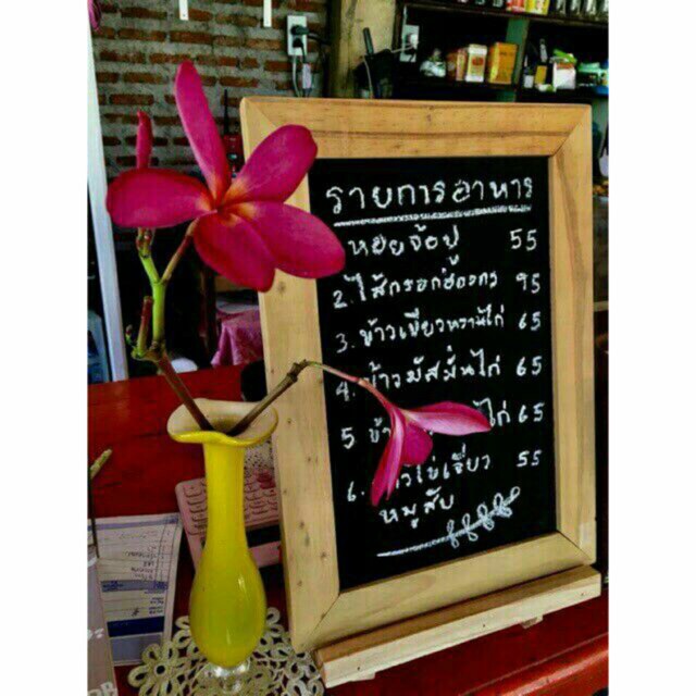 Small Menu Board Writing Blackboard With Stand | Shopee Singapore