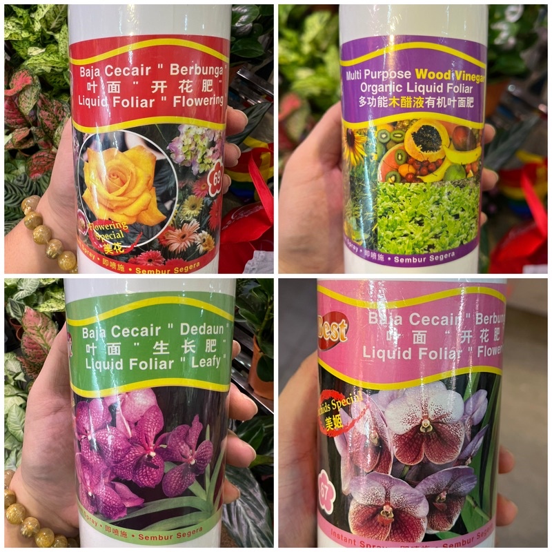 BEST Liquid Foliar Fertilizer / Flowering Special / Leafy Special ...
