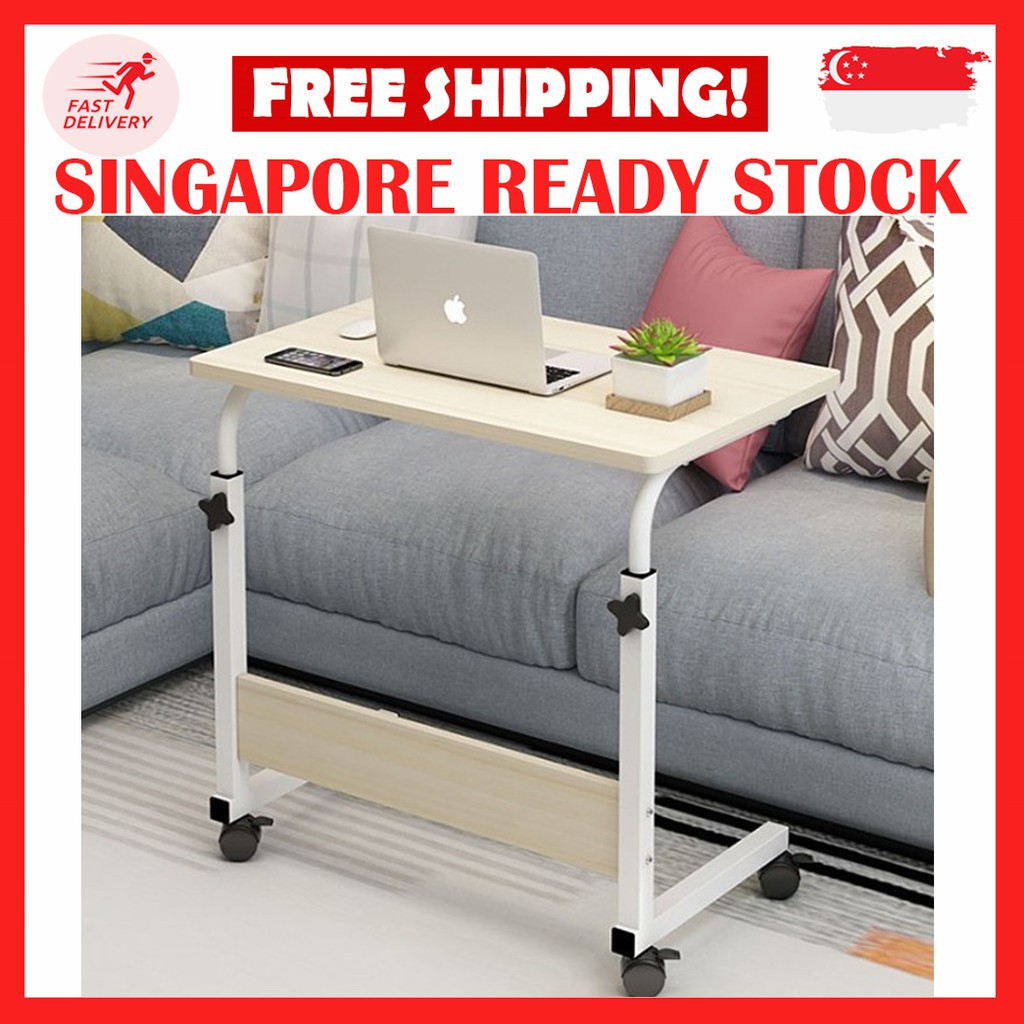 LAPTOP CART MOBILE TABLE DESK MOVABLE PORTABLE ADJUSTABLE NOTEBOOK ...
