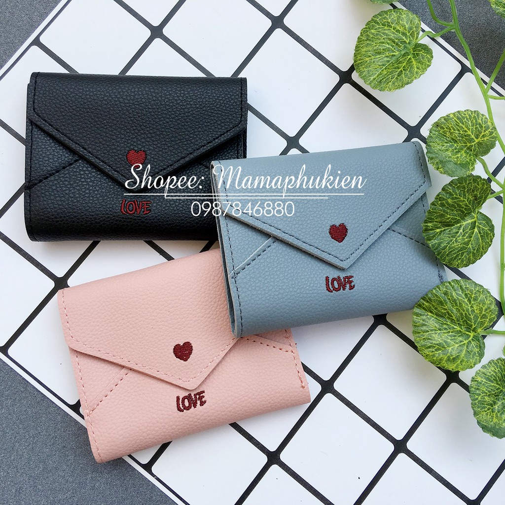 Envelope-style short wallet | Shopee Singapore
