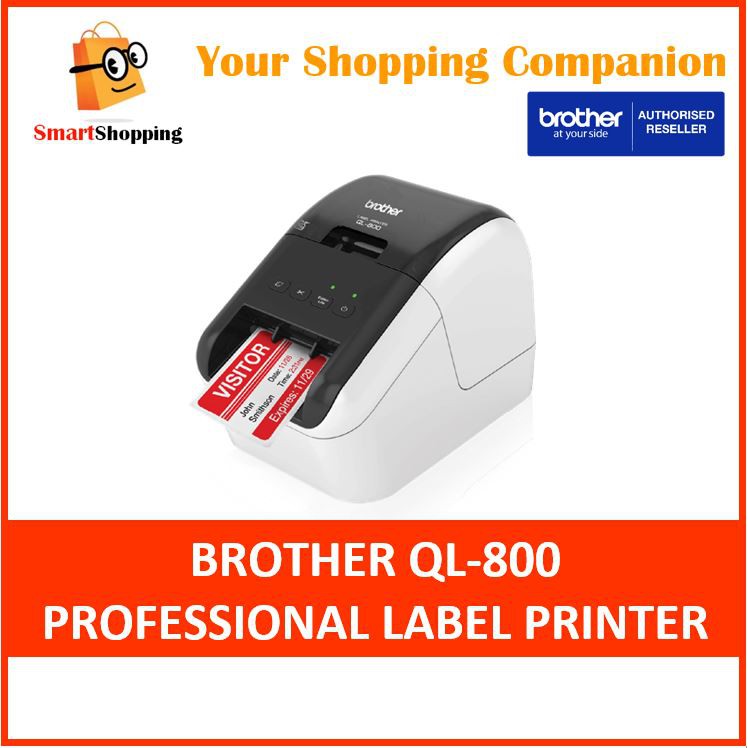Brother QL-800 High-Speed Professional Label Printer, Lightning Quick ...