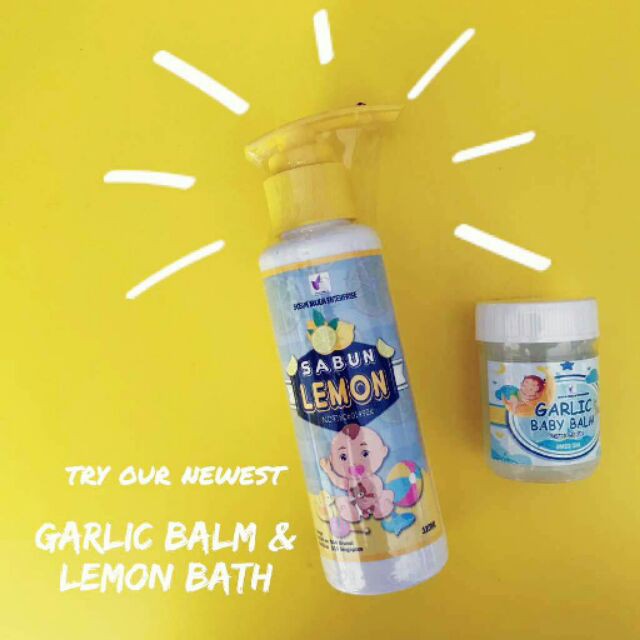 SABUN LEMON + GARLIC BALM SET | Shopee Singapore