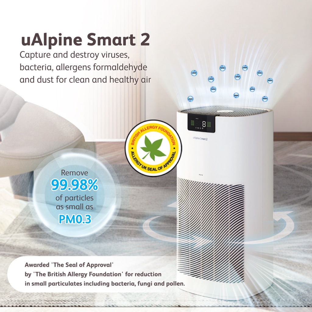 OSIM uAlpine Smart 2 Air Purifier | Shopee Singapore