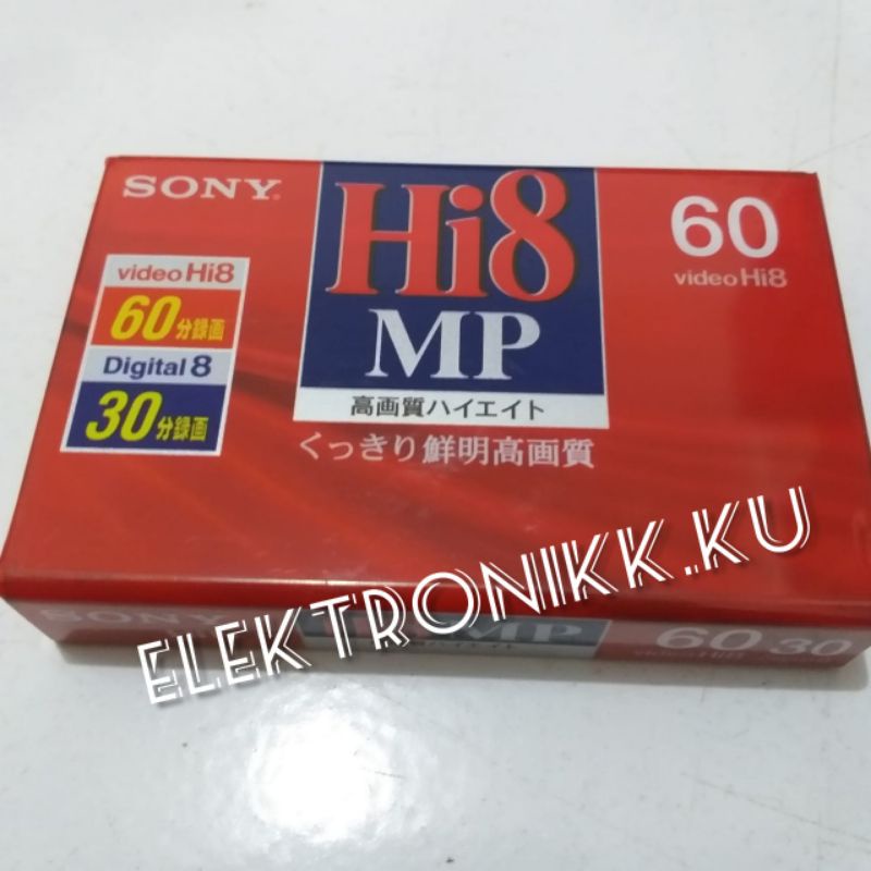 SONY Handycam Hi8 MP Video Hi8 60M Cassette, Digital 8 30M | Shopee ...