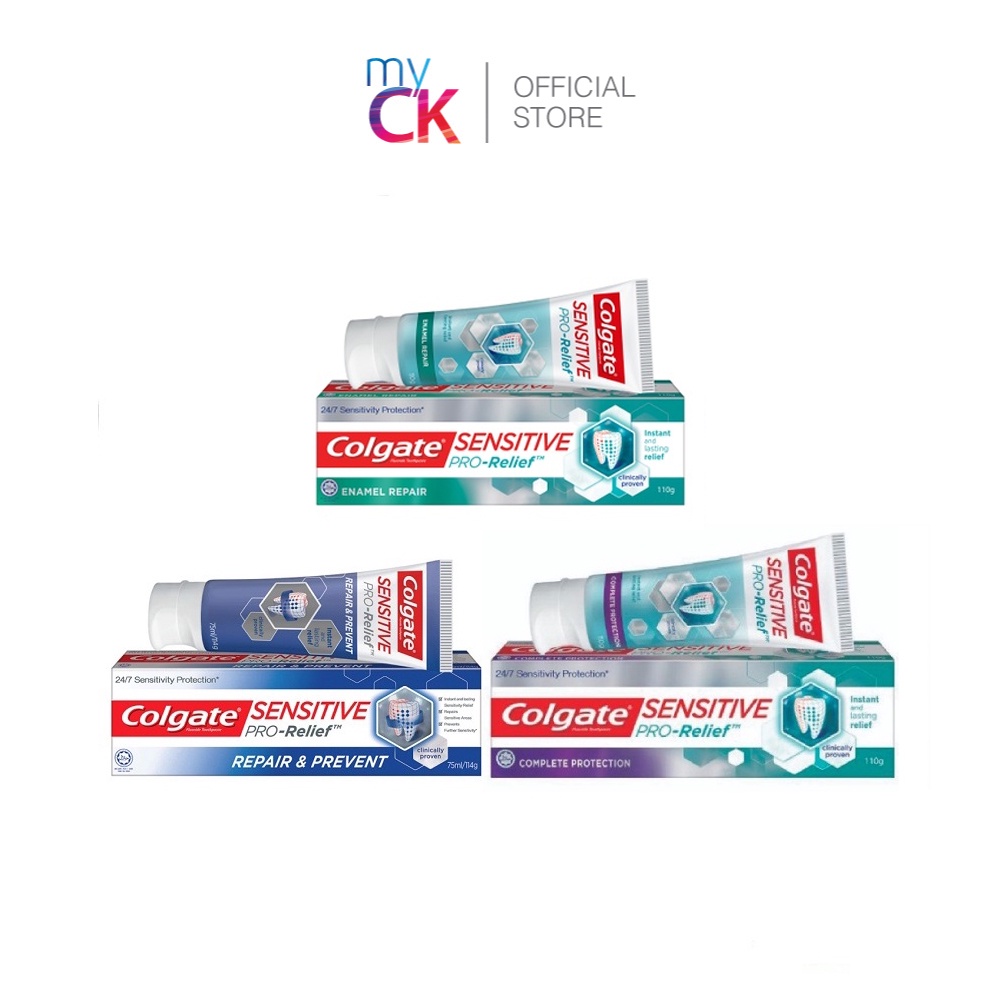 (Bundle of 2) Colgate Sensitive Pro-Relief Toothpaste - Enamel ...