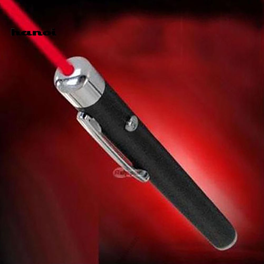 【HN】Red Laser Pointer Pen Beam Light 5mW High Power Lazer 650nm for ...