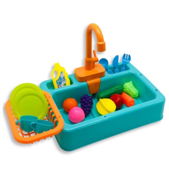 👍CHEAPEST!!!👍 Kids Children Toddler Kitchen Sink Wash Basin Play Set ...