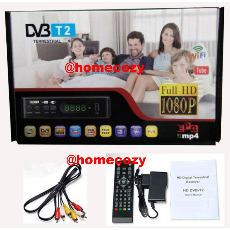 DVB-T2 Mini Digital Setup Box With All Preset Mediacorp Channels - T700 ...