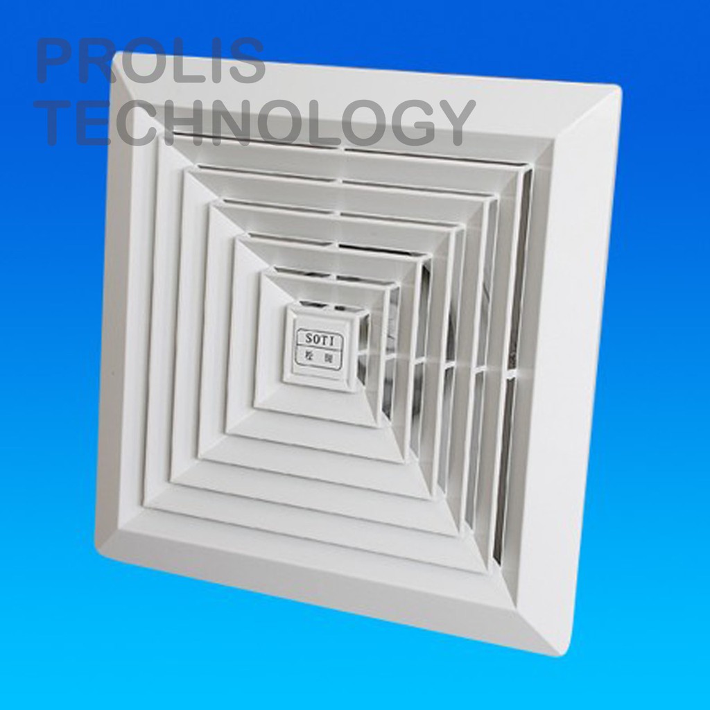 Exhaust Fan / Hexos Fan Ceiling Duct / Ventilator 25A | Shopee Singapore