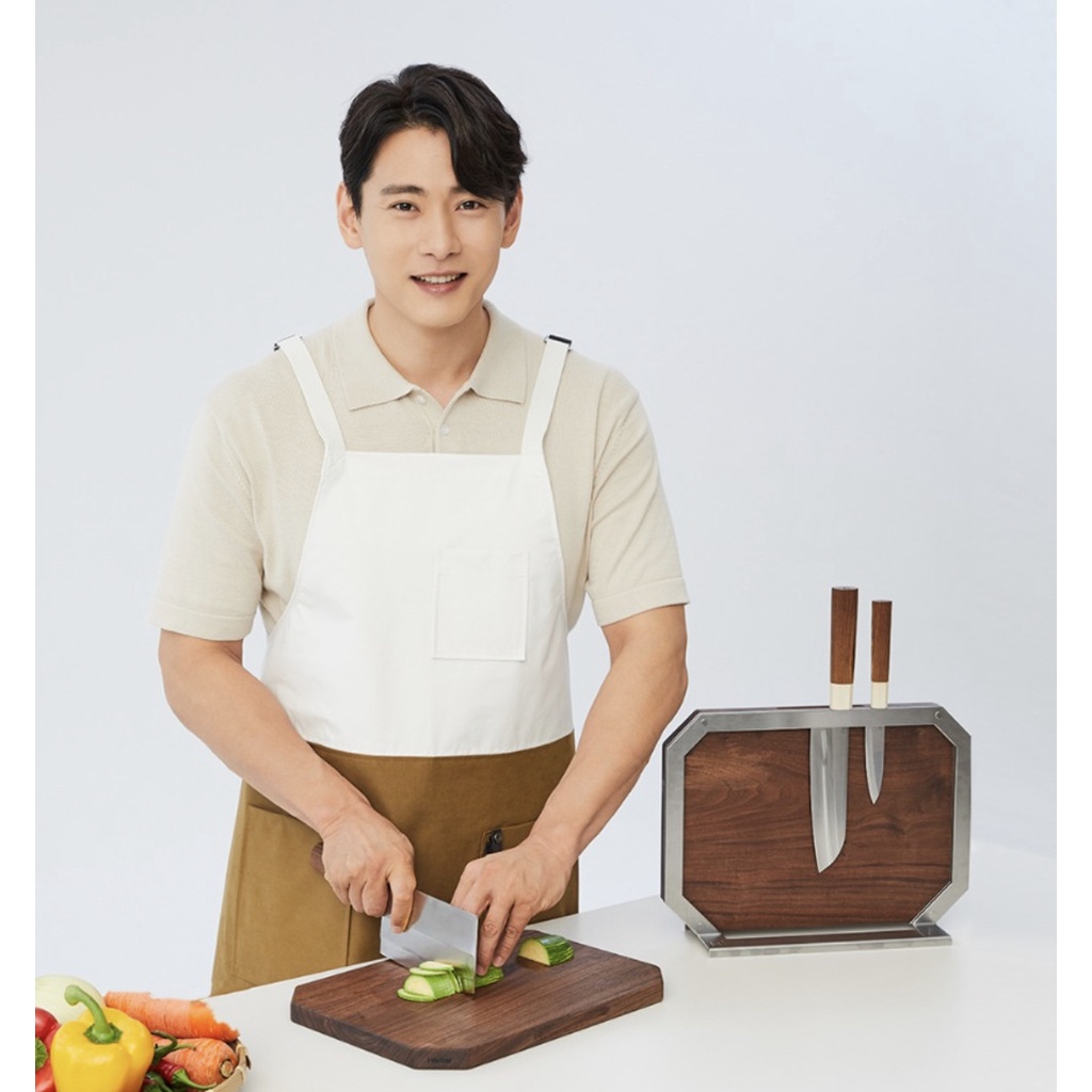 HERITER Signature Solid Wallnut Octagon Wood Cutting Board | Shopee ...