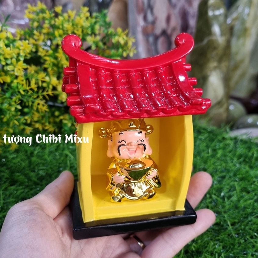 God of Wealth Temple (including medium-sized call + 4.5cm God of Wealth ...