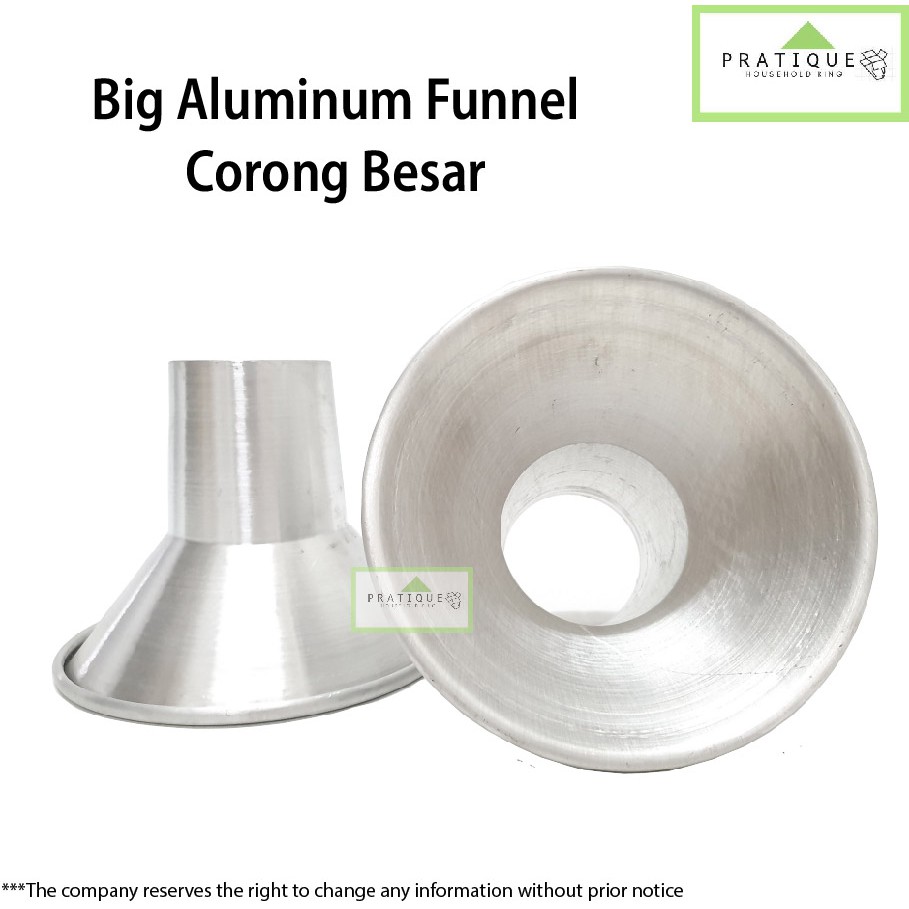 Aluminum Big Funnel / Noodle Funnel / Funnel Mee/ Corong Besar ...