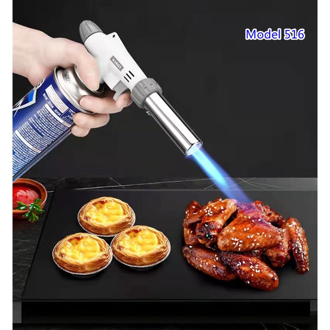 Butane Gas Torch Flame Auto Lgnition Blow Jet Burner Lighter Welding ...