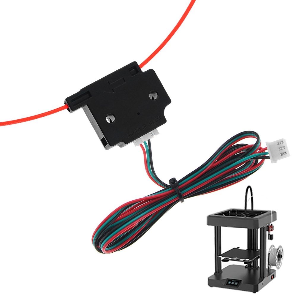 Filament Detector Sensor Smart Run-out Sensor Material Runout Detection Filament Break Detection ...