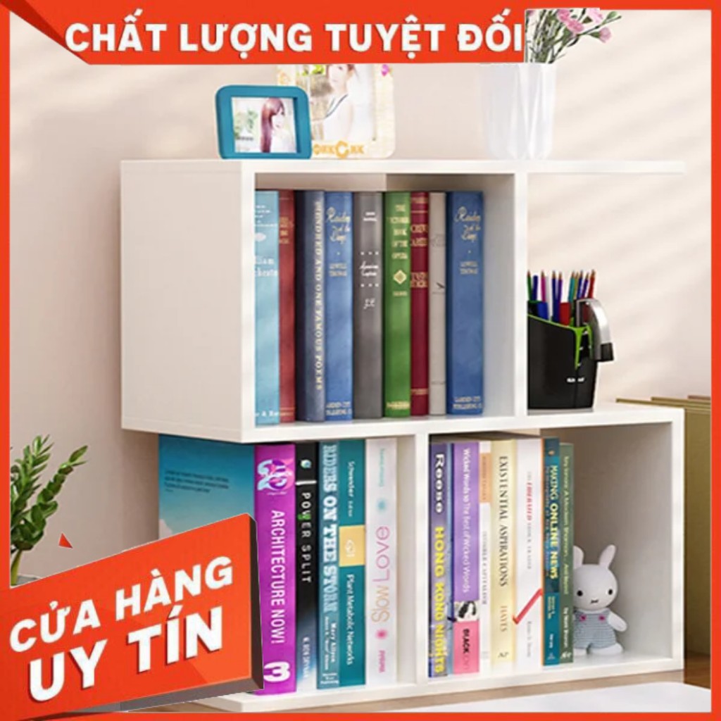Mini bookshelf, wooden bookshelf, study table decoration, desk, neat ...