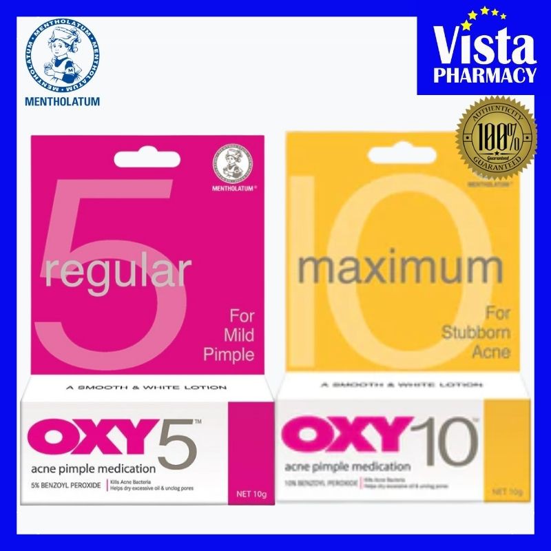 Oxy Acne Pimple 5 & 10 (10g/30g) | Shopee Singapore