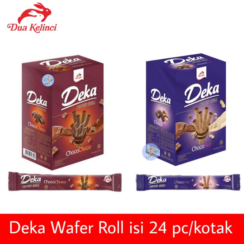 Deka Wafer Roll contains 24 pcs/box | Shopee Singapore