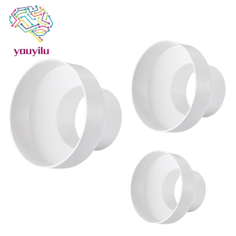 Ventilation Pipe Reducer Adapter Pipe Air Duct Adapter (150-100mm ...