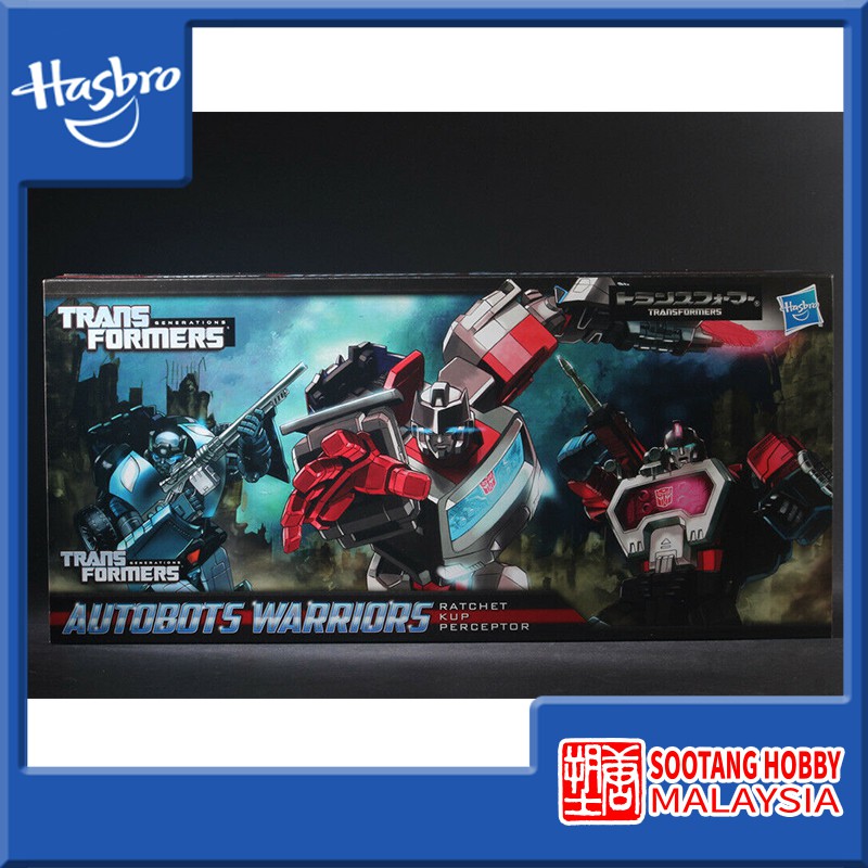 [Hasbro] TRANSFORMERS Autobots Warriors Ratchet Kup Perceptor Set 3 ...