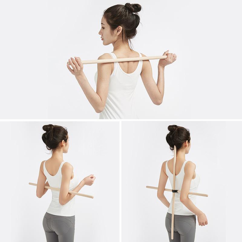 Posture Correction Straight Back Wooden Sticks Wood Stick Straigtheners ...