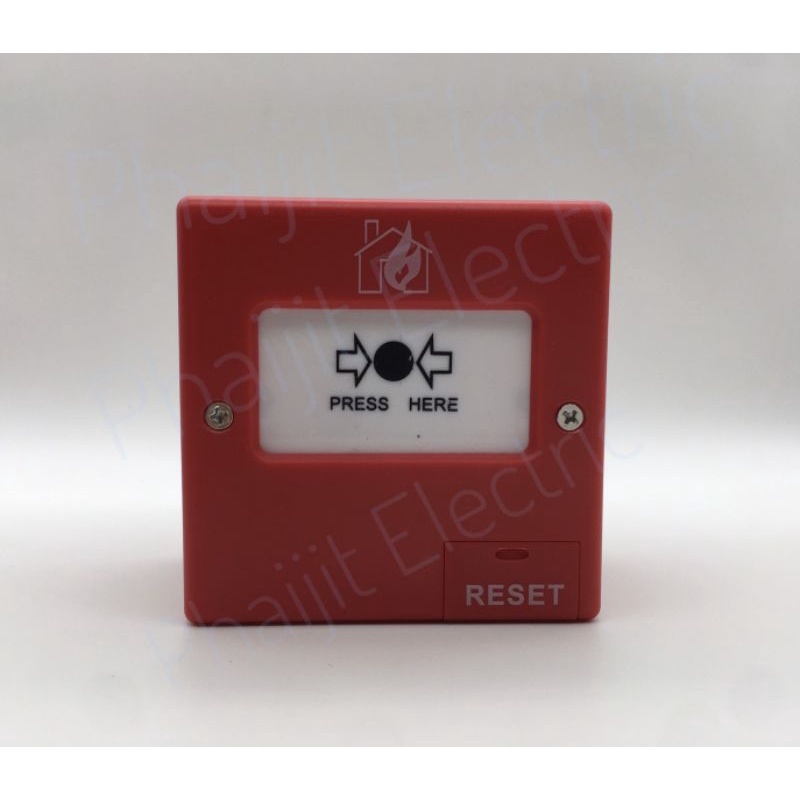 Emergency Light Switch FIRE Alarm System BREAK GLASS SUNMOON Swi ...