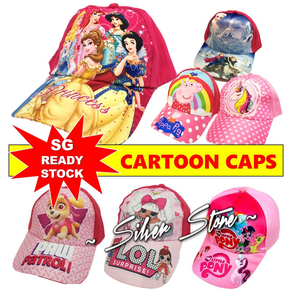 [SG READY STOCK]CARTOON CAPS KIDS CHILDREN HATS | Shopee Singapore
