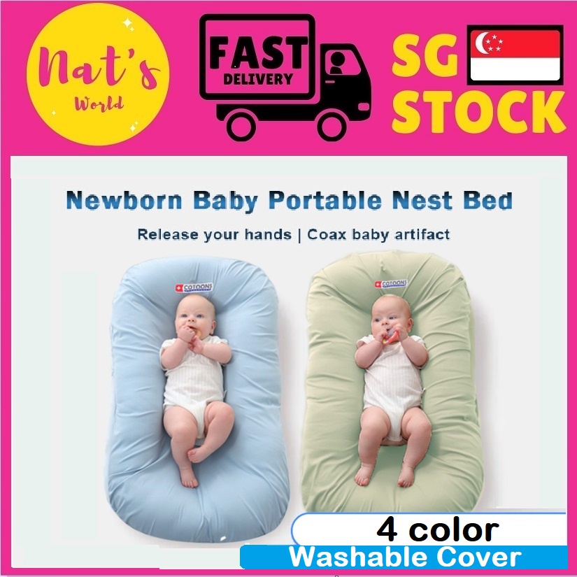 Baby portable bed lounger Bed nest bedding (Bed lounger) | Shopee Singapore