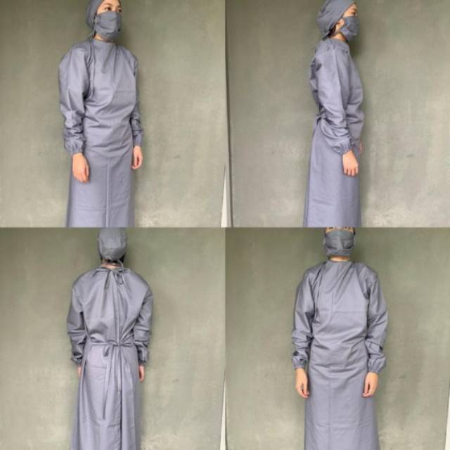 Ok gown Clothes/Nurse Clothes/Operating Clothes/Ppe/hazmat/Personal ...