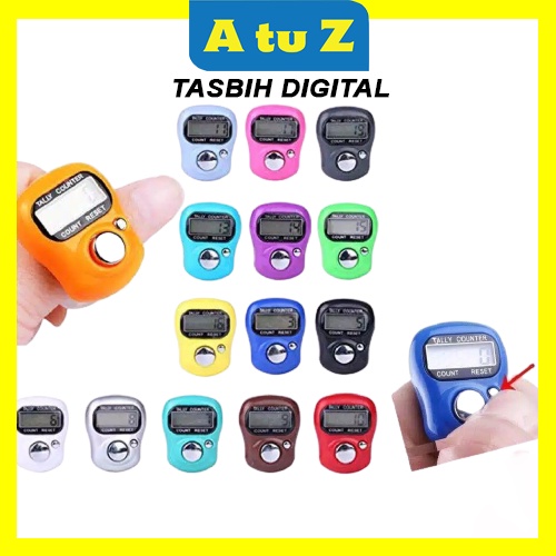 AtuZ Tasbih Digital Finger Counter LCD Electronic Tasbih Yaasin Islamic ...
