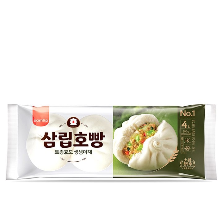 [Samlip] Ho Pang(Vegetable Steamed Bun) 225g 삼립야채호빵225g | Shopee Singapore