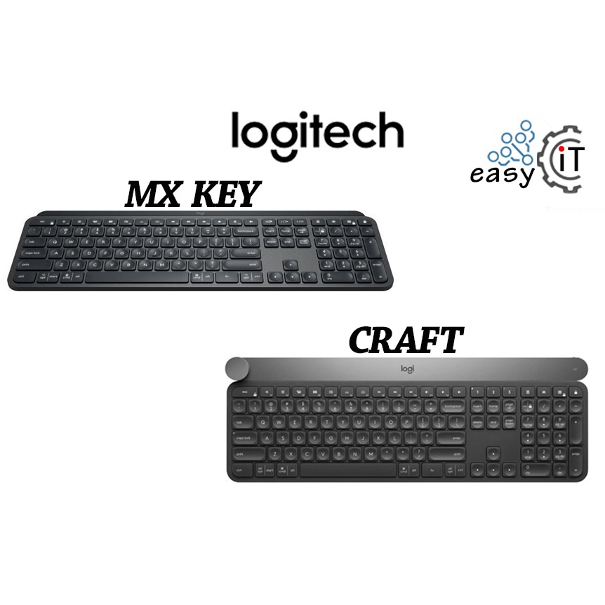 Cool [Logitech CRAFT] / [MX Keys] Advanced Illuminated Keyboard ...