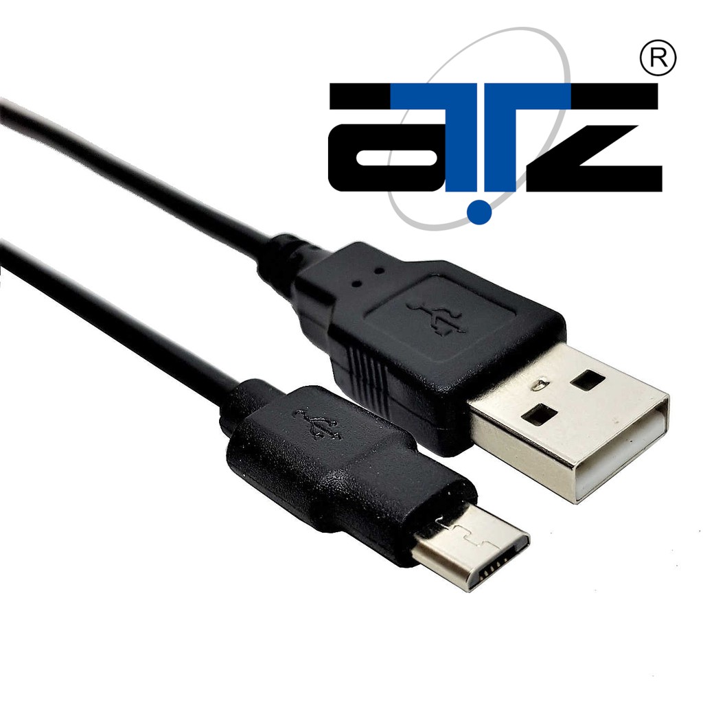 ATZ (1m to 10m) USB 2.0 A-Male to Micro B, Micro-USB Charging and Data ...