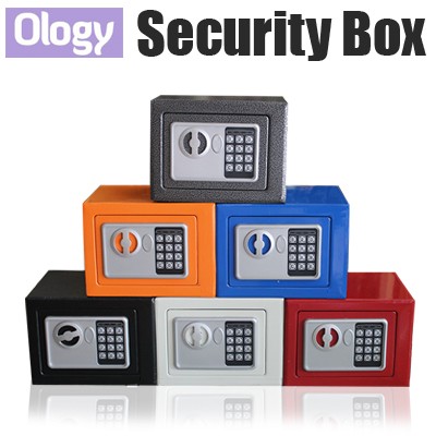 Portable Digital Security Safe Box Fireproof Wall Mount Safety Storage ...