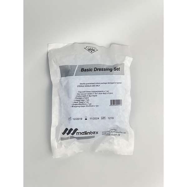 Melintex® Sterile Basic Dressing Pack X10 | Shopee Singapore