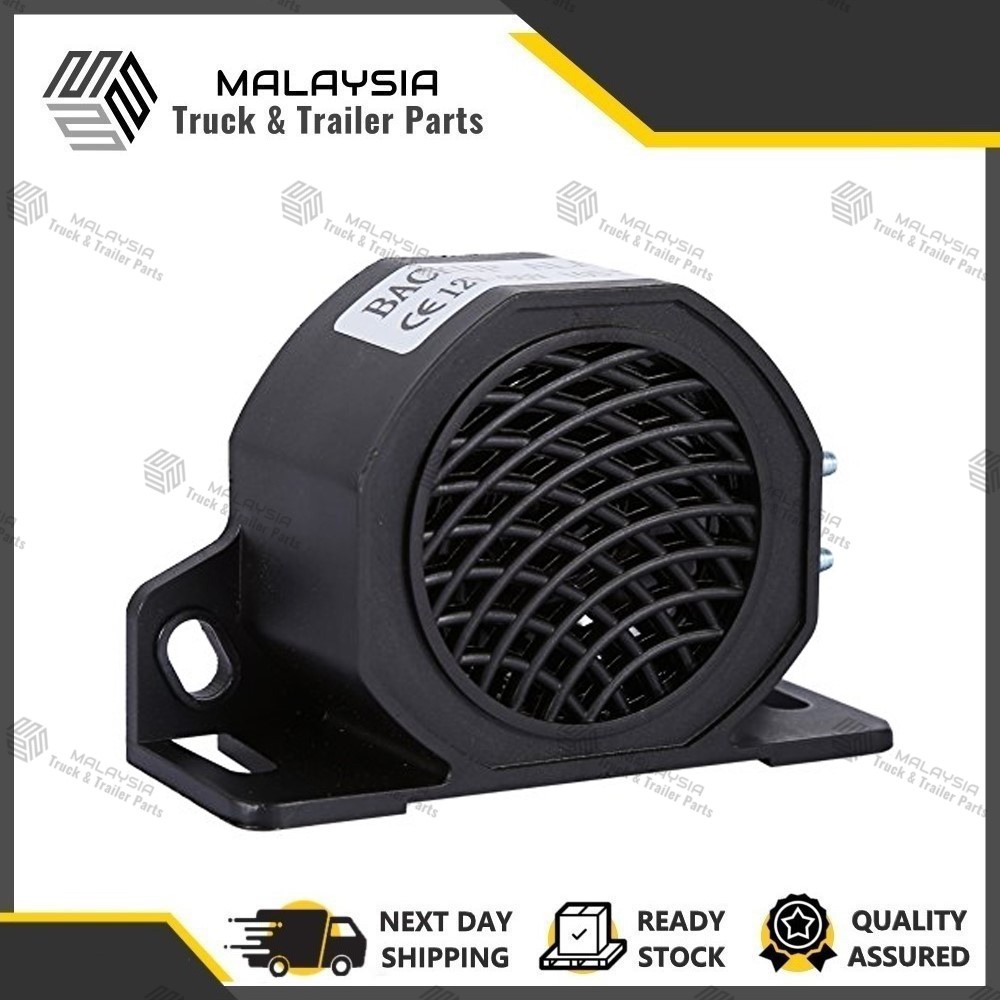 White Noise Backup Alarm 110dB Backup Alarm For Trucks - 12V-80V ...